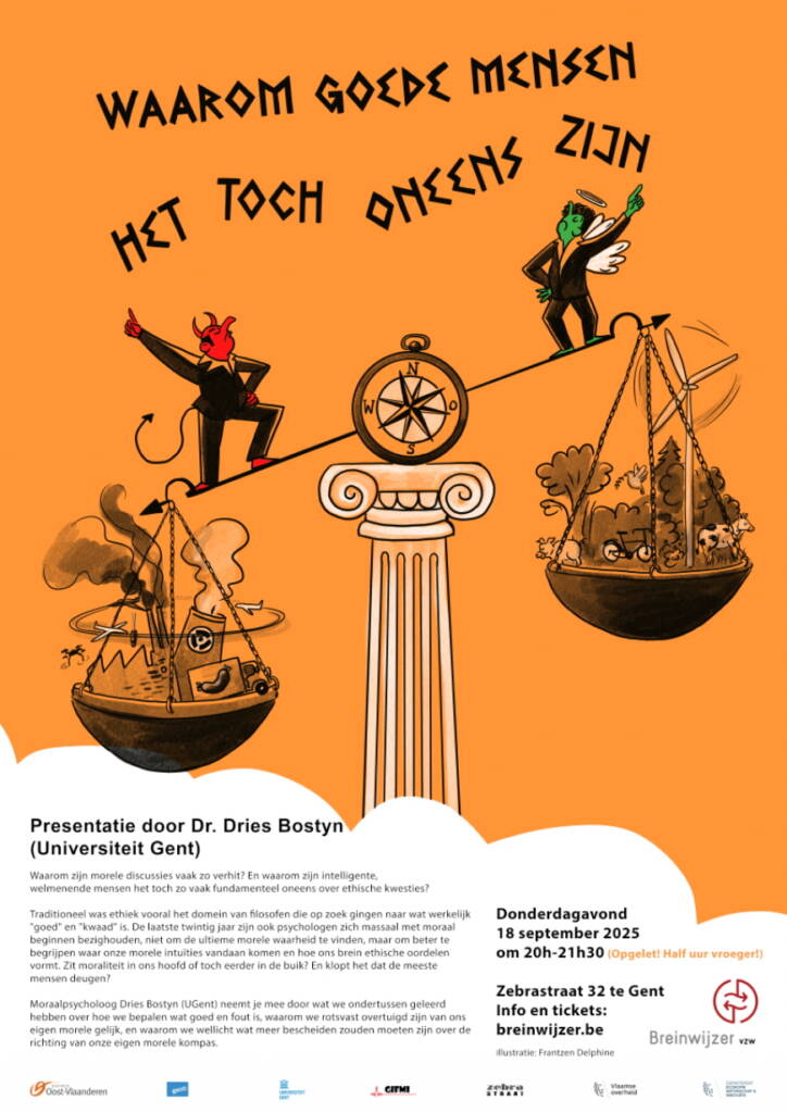 Waarom goede mensen het toch oneens zijn - Breinwijzer